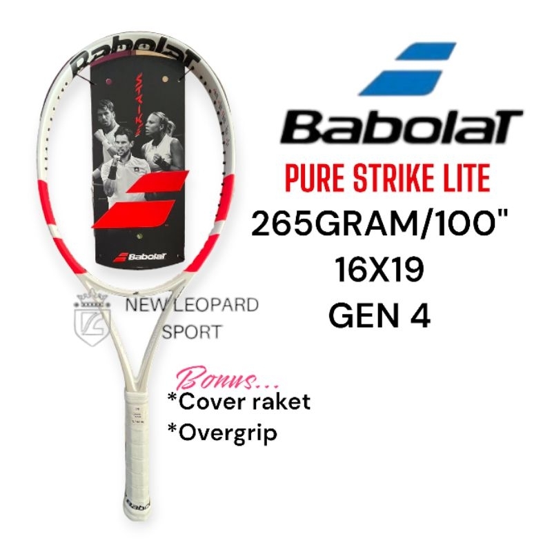Jual Raket tenis Babolat PURE STRIKE LITE GEN 4 265GR | Shopee Indonesia