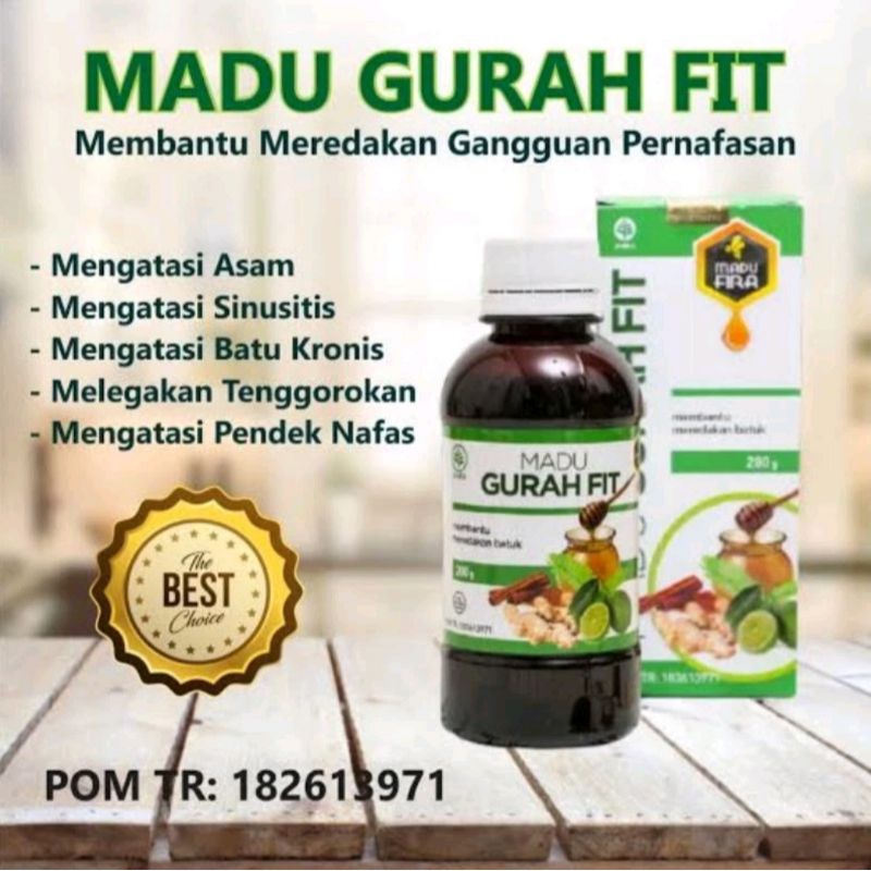 Jual MADU GURAH FIT ORIGINAL ( SOLUSI HERBAL ATASI BATUK, SINUSITIS DAN ...