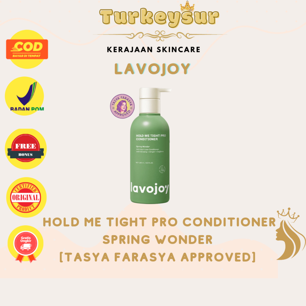 Jual [Tasya Farasya Approved] LVJ lavojoy Hold Me Tight Pro Conditioner ...