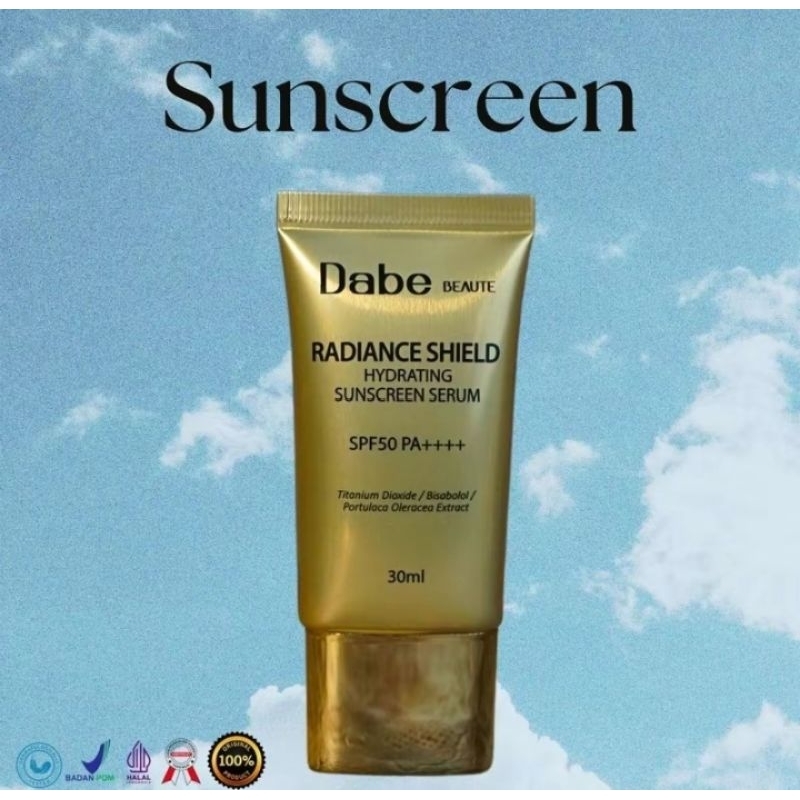 Jual Dabe Beaute Sunscreen 50 PA++ Radiance Shield Hydrating Sunscreen ...