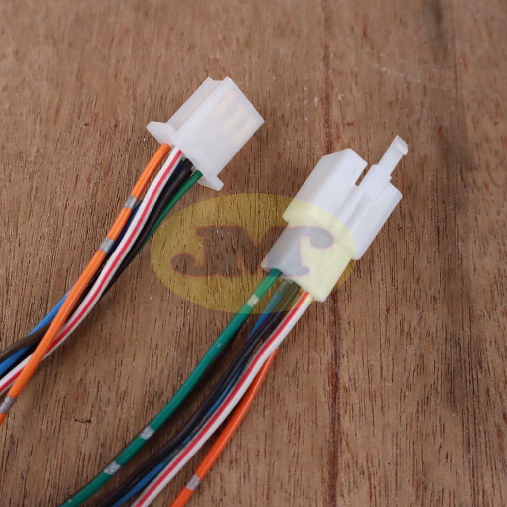 Jual Socket Kabel Sambungan 6 Pin Male Female Mini - Soket Kecil Cowok ...