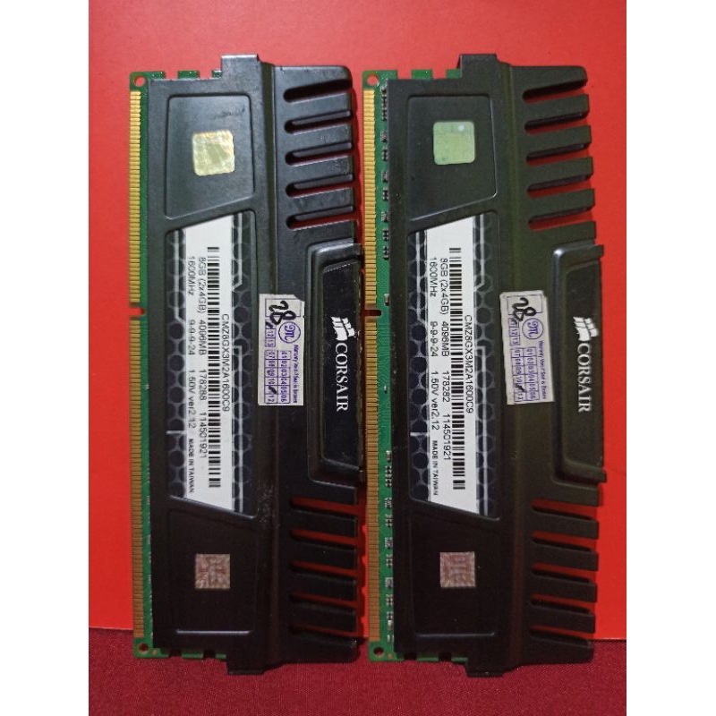 Jual Corsair Ram 8gb 2x4gb Ddr3 Shopee Indonesia