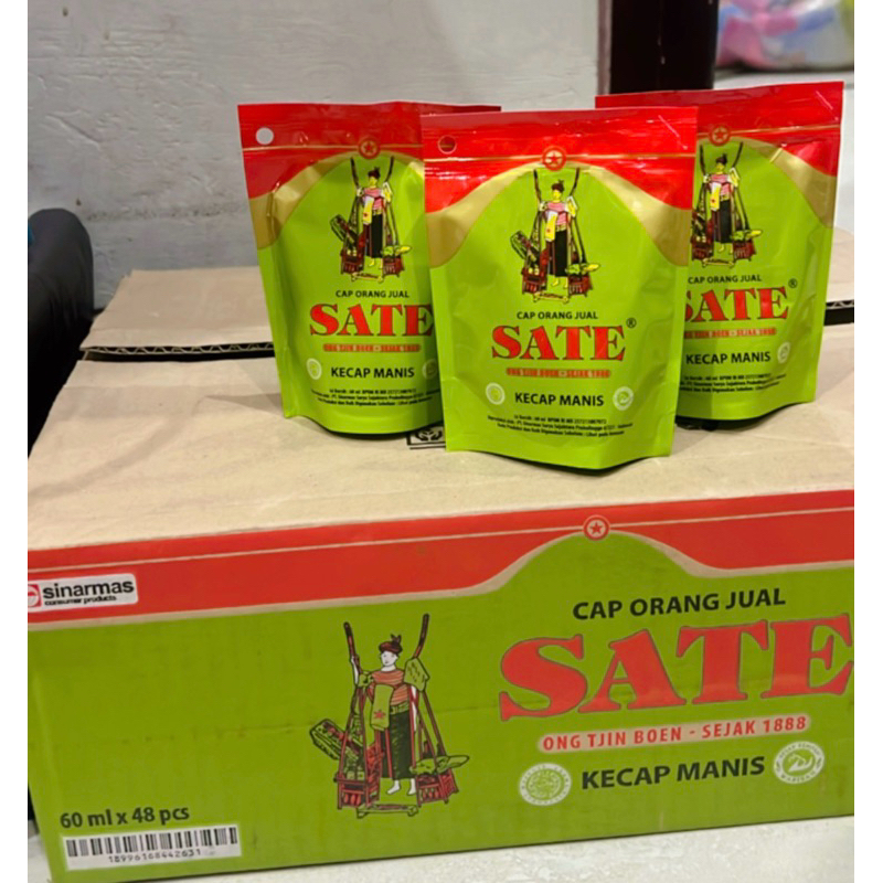 Jual KECAP MANIS CAP SATE 60ml REFIL | Shopee Indonesia