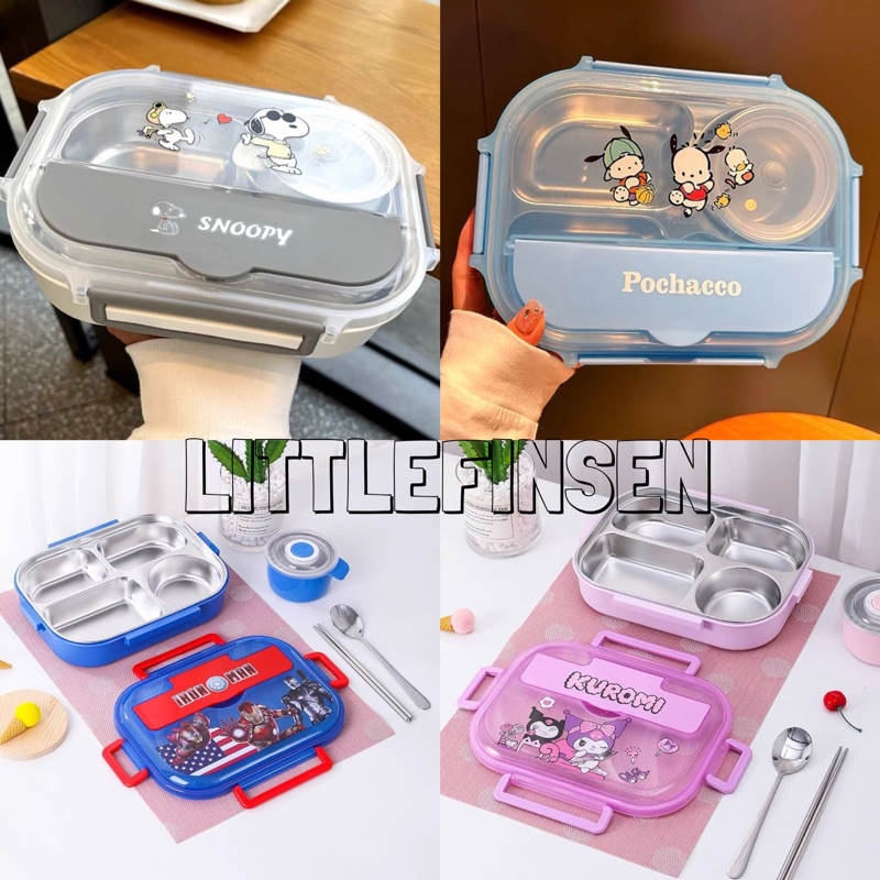 Jual kotak makan sekat stainless/bento box sekat 4/kotak makan ... Jual kotak makan sekat stainless/bento box sekat 4/kotak makan ...