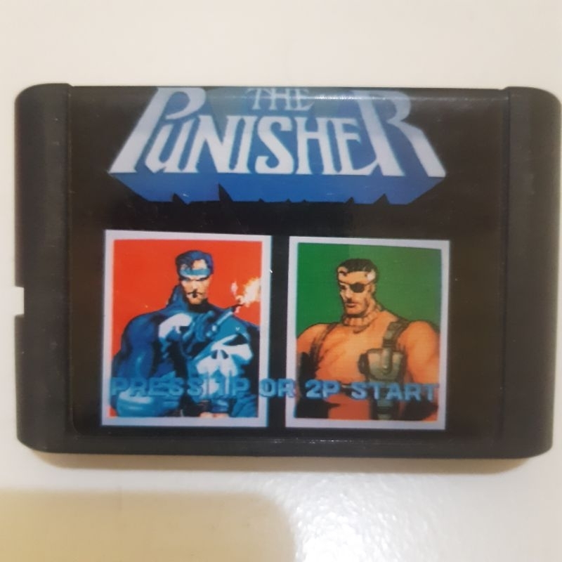 Jual cartridge/kaset sega mega drive bootleg THE PUNISHER | Shopee ...