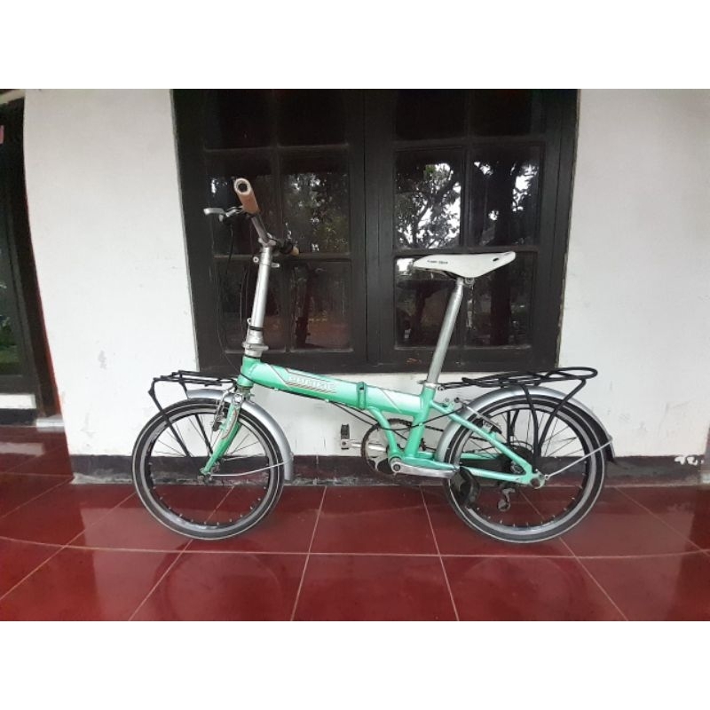 Jual sepeda lipat 20 almunium alloy PACIFIC PIP 2588 | Shopee Indonesia