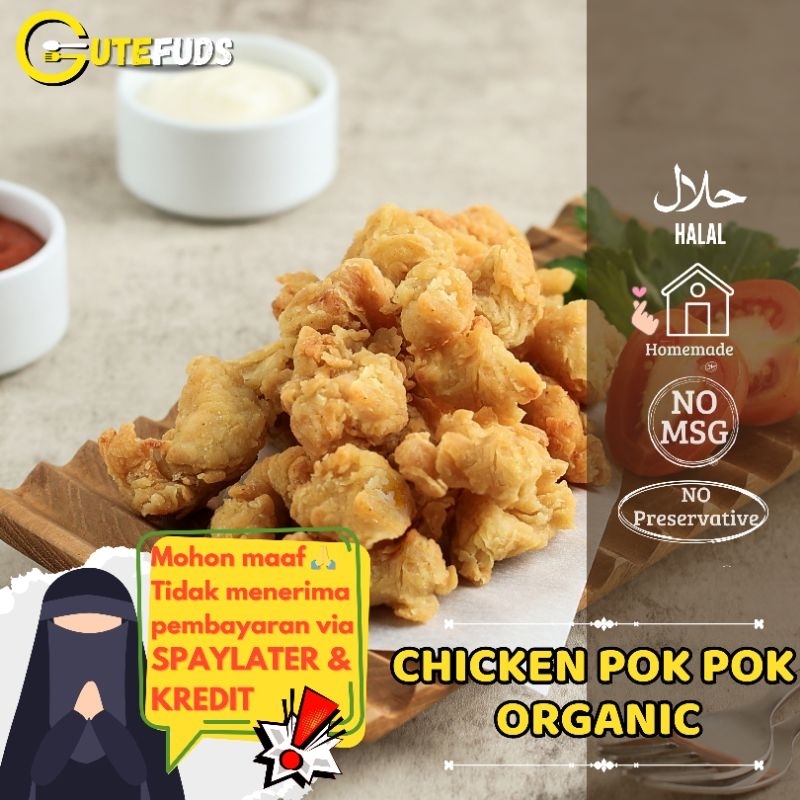 Jual CHICKEN POK POK 300gram AYAM ORGANIK NO MSG | Shopee Indonesia