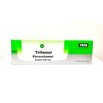 Jual Trifamol Paracetamol 500 mg Box 100 Tablet | Shopee Indonesia