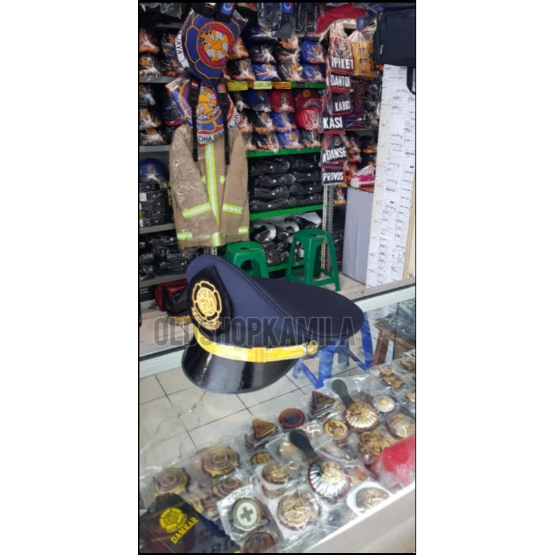 Jual topi dinas pet pdu upacara pemadam damkar golongan IIIa IIIb IIIc ...