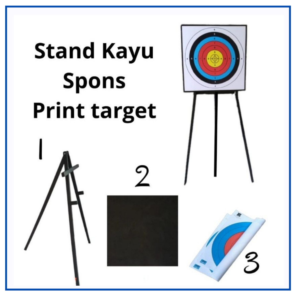 Jual Stand Target Panahan Bahan Kayu | Shopee Indonesia
