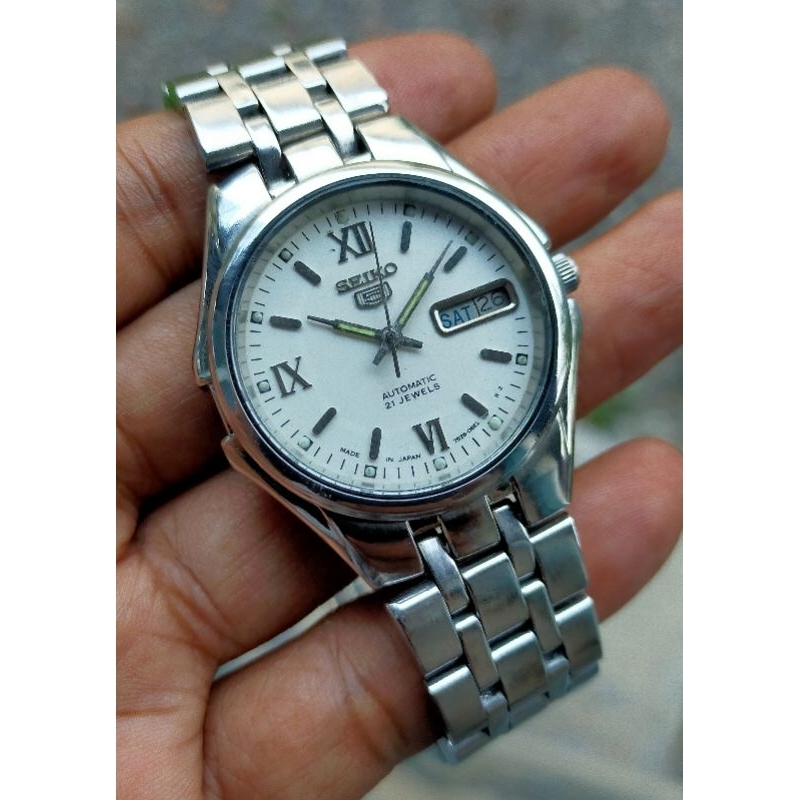 Jual Jam Tangan Seiko 5 Automatic Japan Cal 7s26 03JO Full Original ...