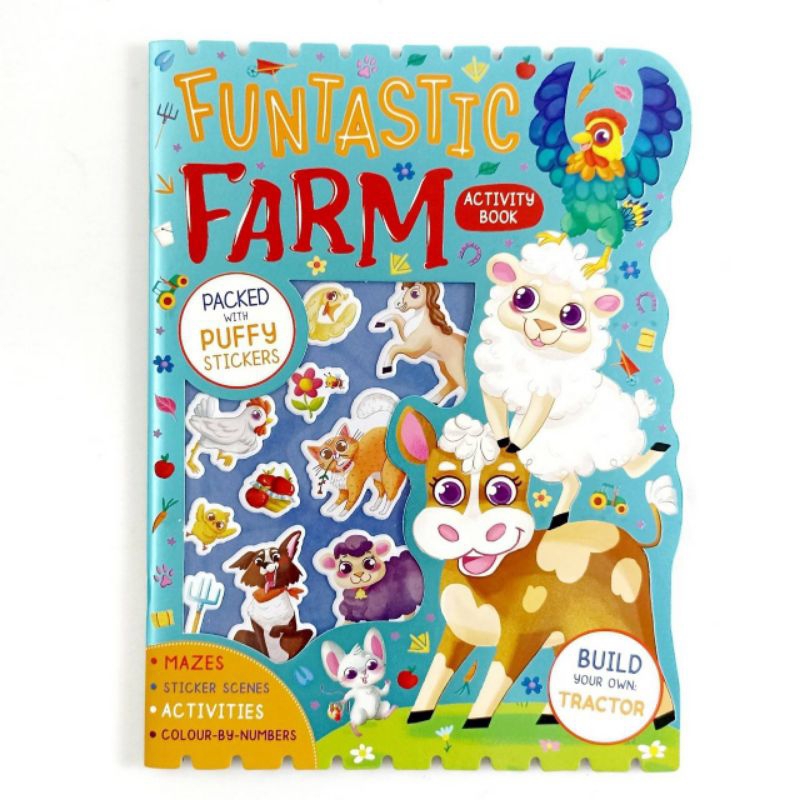 Jual Igloo Books Funtastic Farm Activity Book Packed With Puffy ...