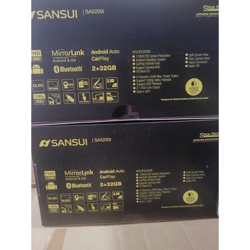 Jual Head unit android 9 inch sansui sa-5200i gamma Oled voice command ...