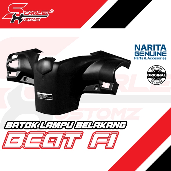 Jual NARITA Spoiler / Lumpur / Paru-Paru Beat FI 2012-2015 SC | Shopee ...