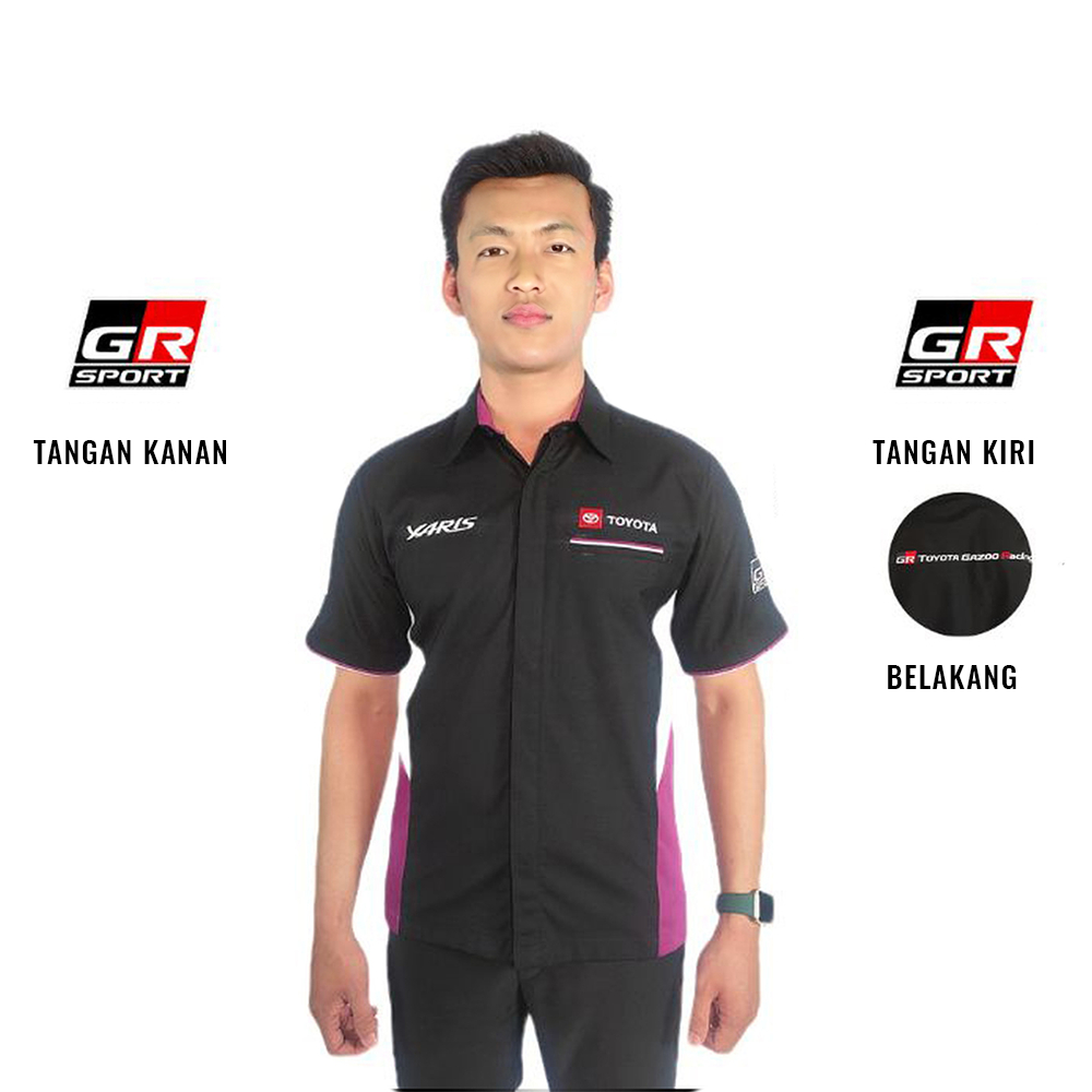 Jual Kemeja Kerja Bordir Komputer Seragam Kantor Pria Casual Kemeja ...