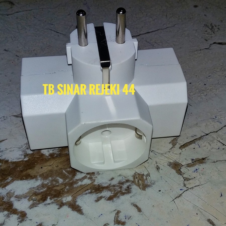 Jual STEKER TEE ARDE / COLOKAN LISTRIK ARDE BROCO CABANG 3 / COLOKAN ...