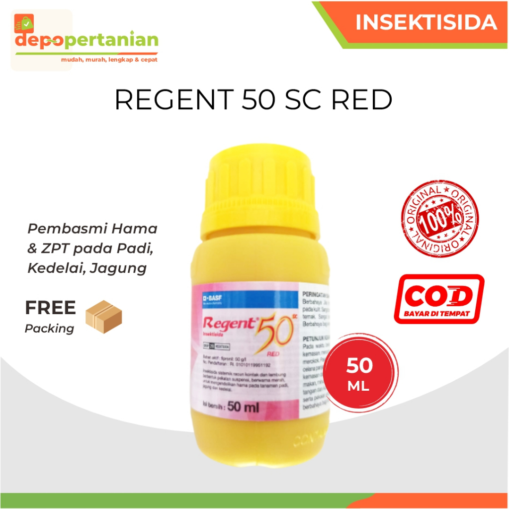 Jual Depo Pertanian - Regent Red 50SC 50ml Insektisida Sistemik ...