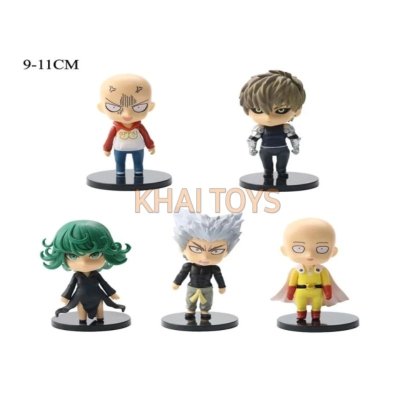 Jual Bisa Cod Action Figure One Punch Man Saitama Genos Garou Tatsumaki