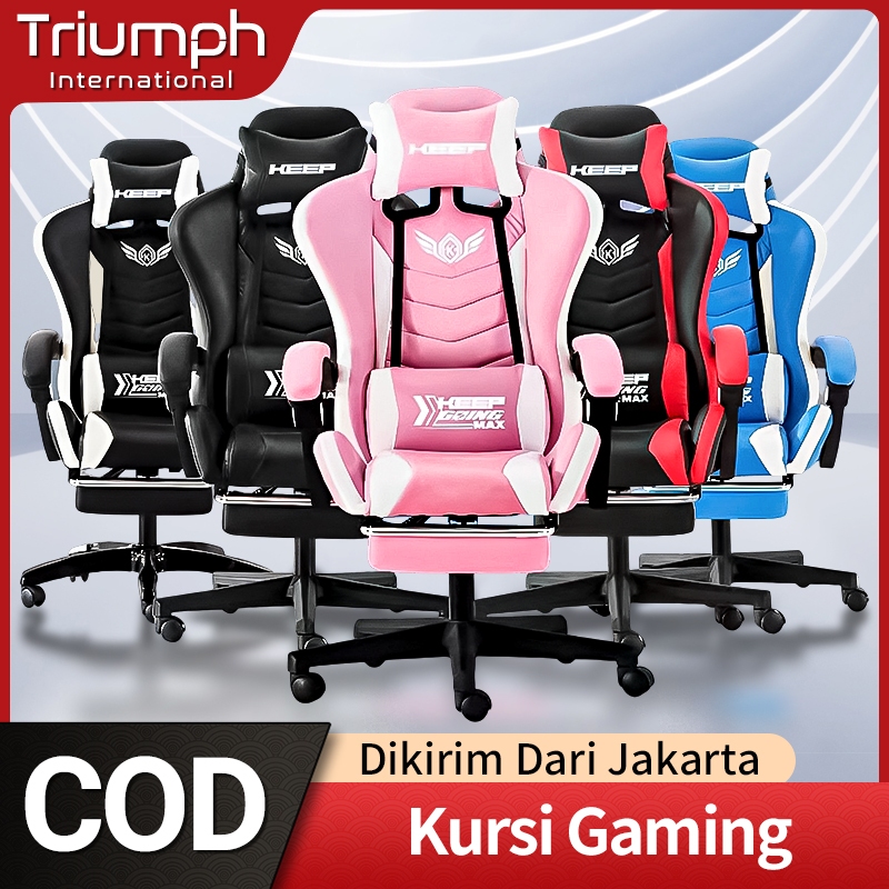 Jual Kursi Gaming Kursi Komputer Kursi Kantor Nyaman Kursi Santai Gamers Kursi Ergonomis ...