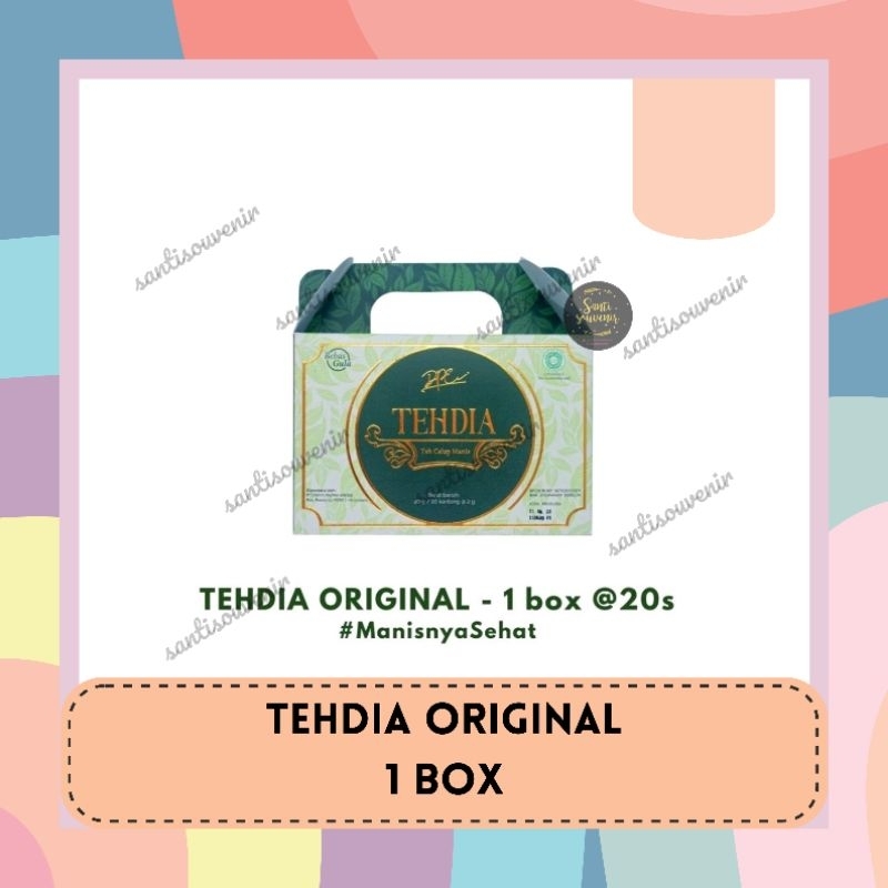 Jual Tehdia Original 1 box Teh Diabetes | Shopee Indonesia