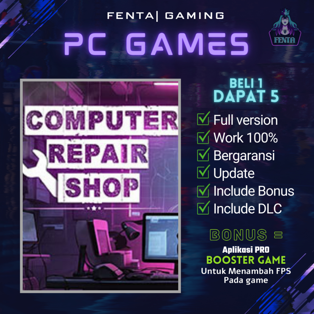 Jual COMPUTER REPAIR SHOP SIMULATOR - GAME PC - GAME LAPTOP | Shopee ...