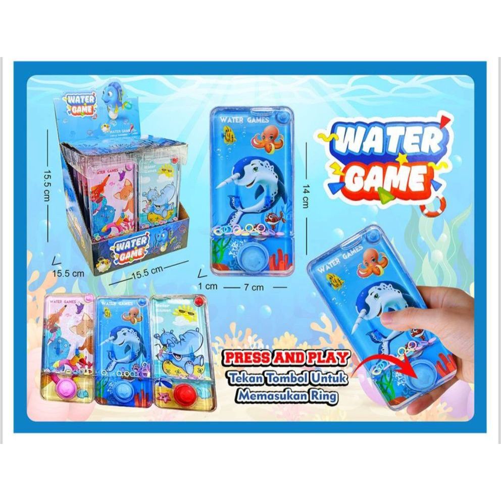 Jual Mainan Jadul / Gameboy Air / Gembot Air/Water Game/Air Ring ...