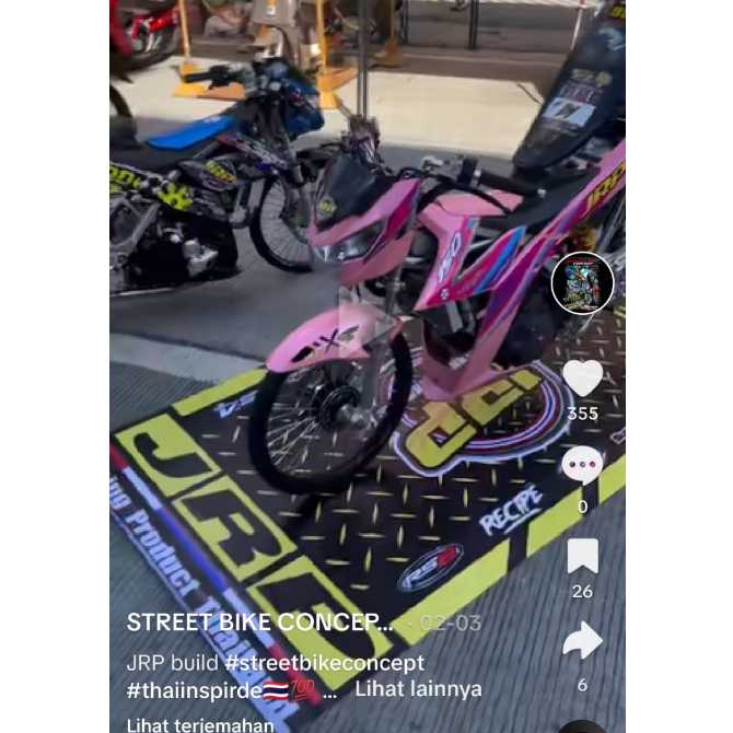 Jual BANNER ALAS MOTOR KARPET MODEL JRP THAILAND | Shopee Indonesia