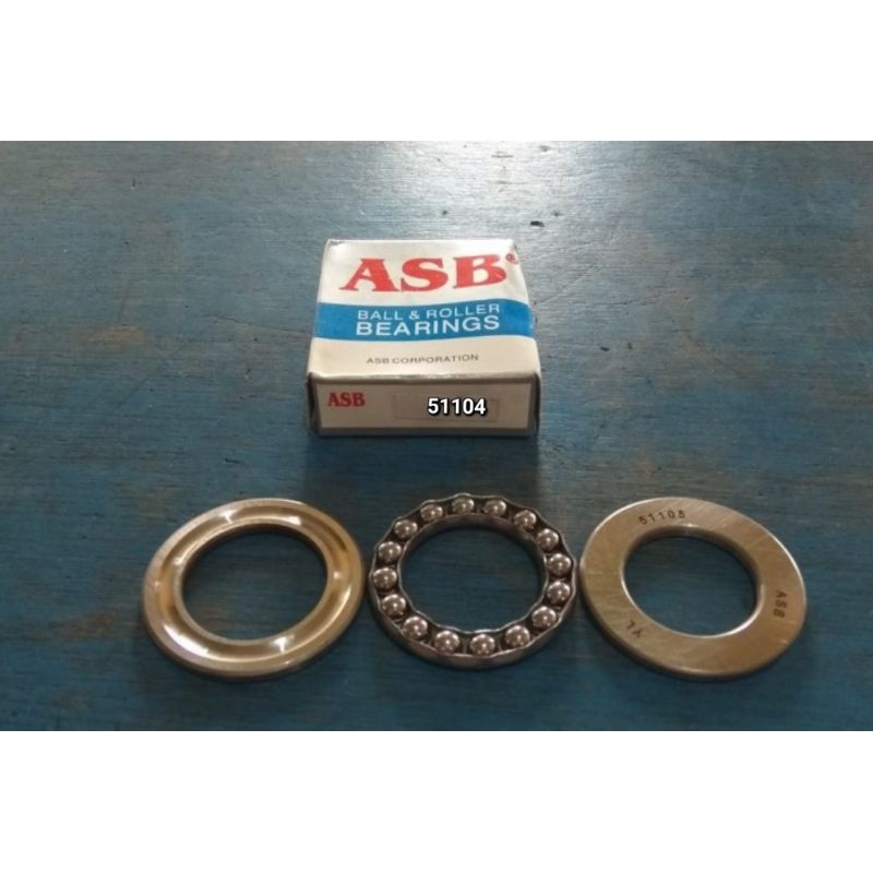 Jual Bearing laher laker thrust ASB 51104 | Shopee Indonesia