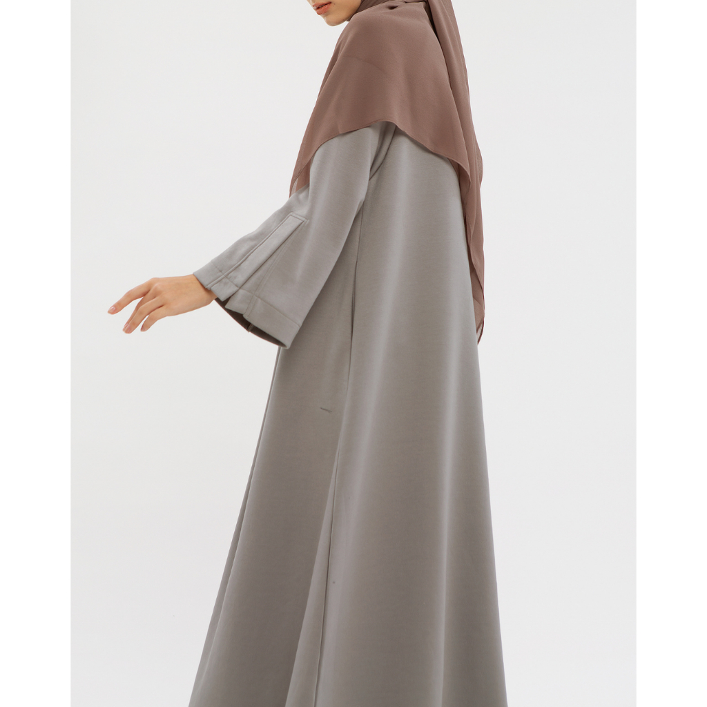 Jual Cottoncut Netta dress Maxi Casual Gamis A-line Wanita muslimah ...