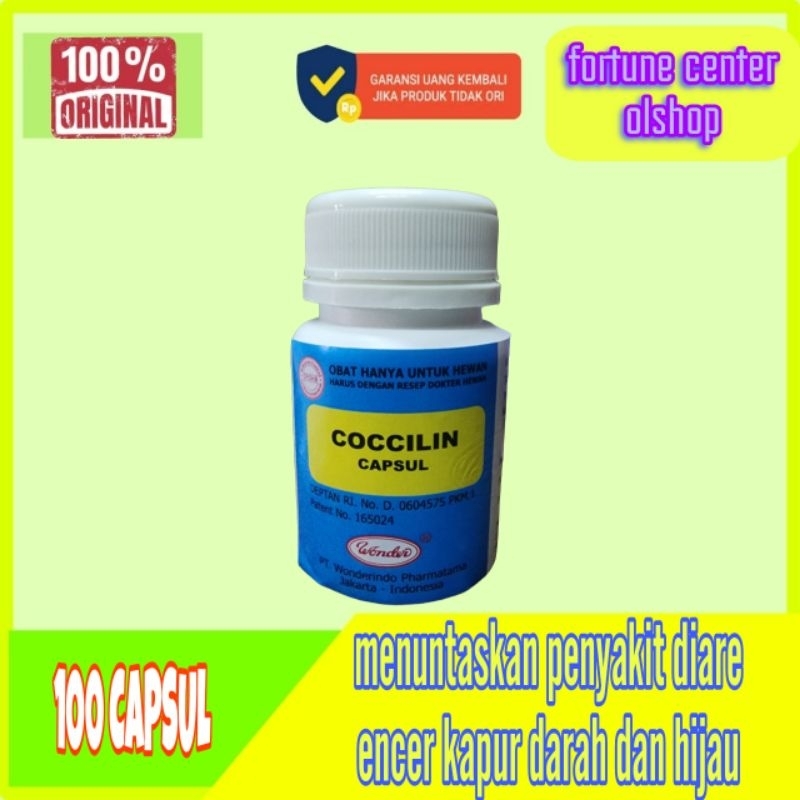 Jual SEBOTOL COCCILIN 100 CAPSUL OBAT AYAM BURUNG MERPATI DIARE ENCER ...