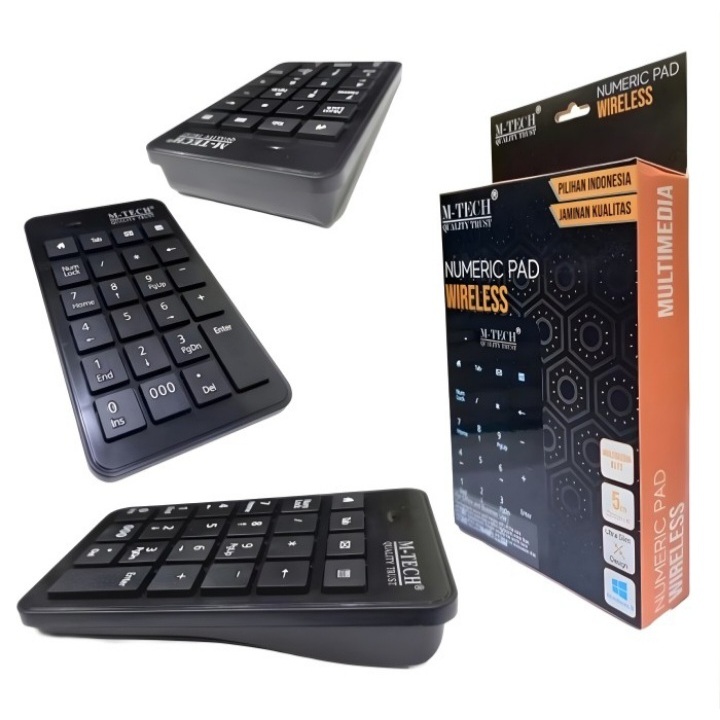 Jual Keyboard Numeric Keypad M Tech Wireless Usb Mini Keyboard Angka