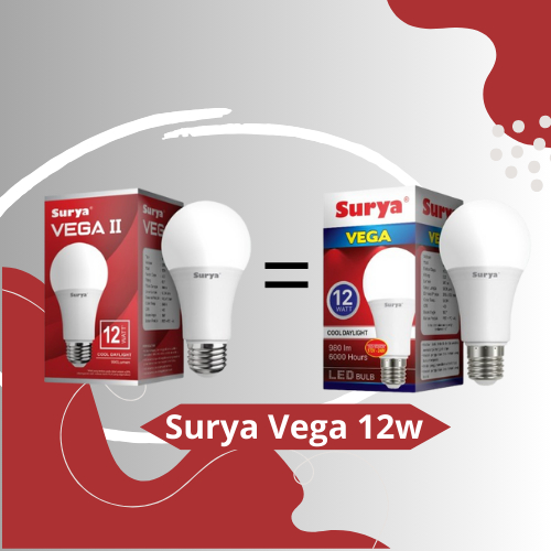 Jual Lampu Led Surya VEGA 12W 12Watt 12 W Watt Bulb Cahaya Putih Bohlam ...