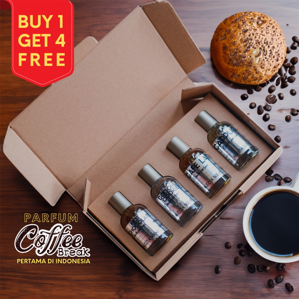 Jual BELI 1 DAPAT 4 | Alecta Scent 30ml - Parfum Coffee Break Pertama ...