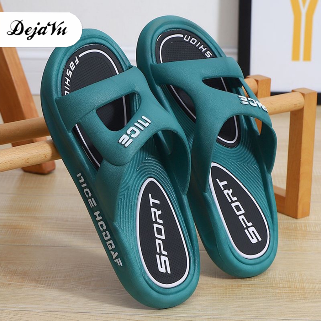 Jual Dejavu Sendal Pria Selop Sendal Slop Pria Karet Jelly Sandal Slide ...