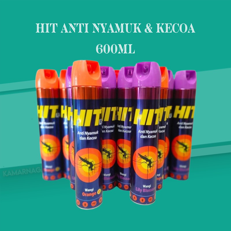 Jual HIT Anti Nyamuk dan Kecoa 600ml | Shopee Indonesia