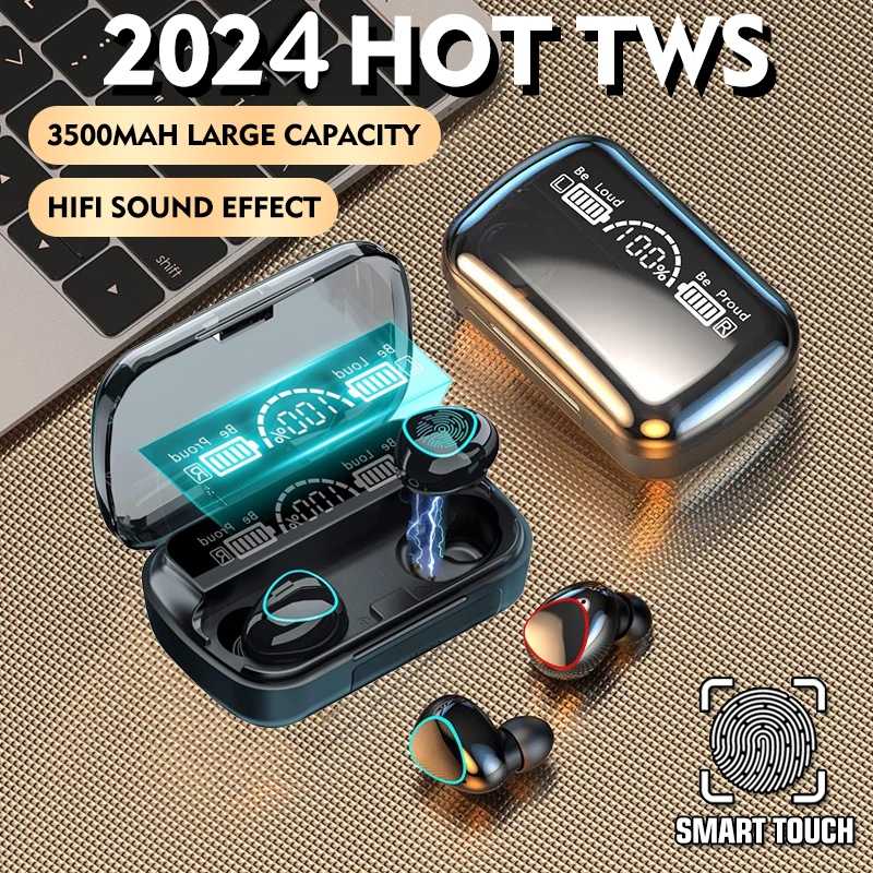 Jual 【HOT】M10 TWS Headphone Nirkabel Bluetooth 5.3 In-Ear Earphone ...