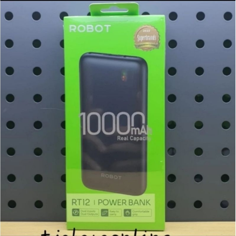 Jual Robot RT12 10000mAh Powerbank Micro USB/USB-C | Shopee Indonesia
