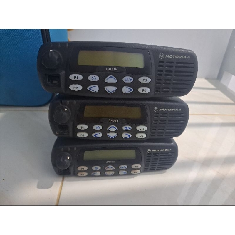 Jual RADIO RIG MOTOROLA GM338 VHF RX TX NORMAL | Shopee Indonesia