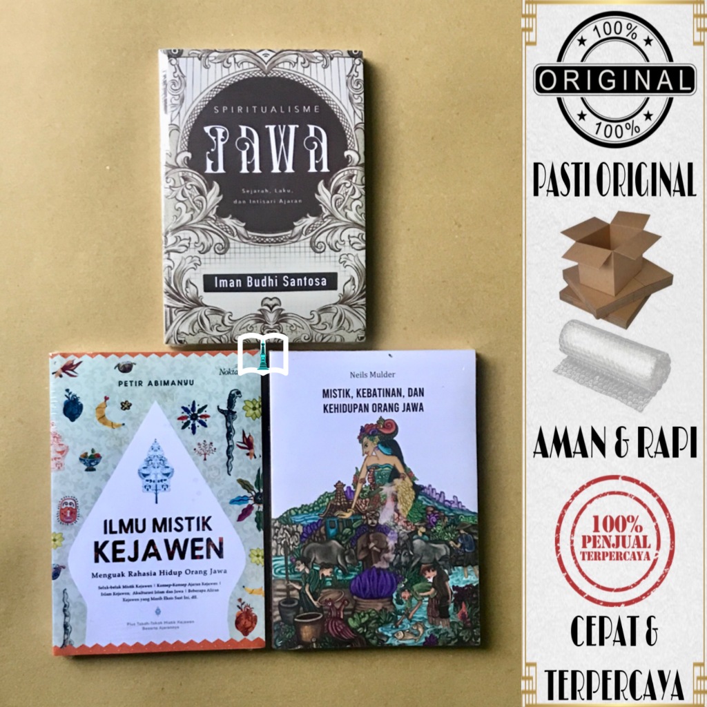 Jual Paket Buku Mistik Jawa - Ilmu Mistik Kejawen, Mistik, Kebatinan ...