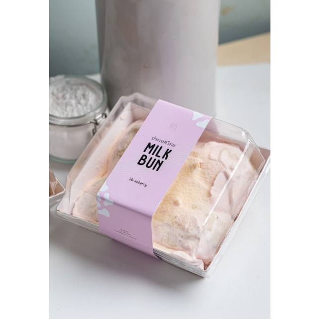 Jual MILK BUN VIRAL THAILAND - STRAWBERRY | Shopee Indonesia