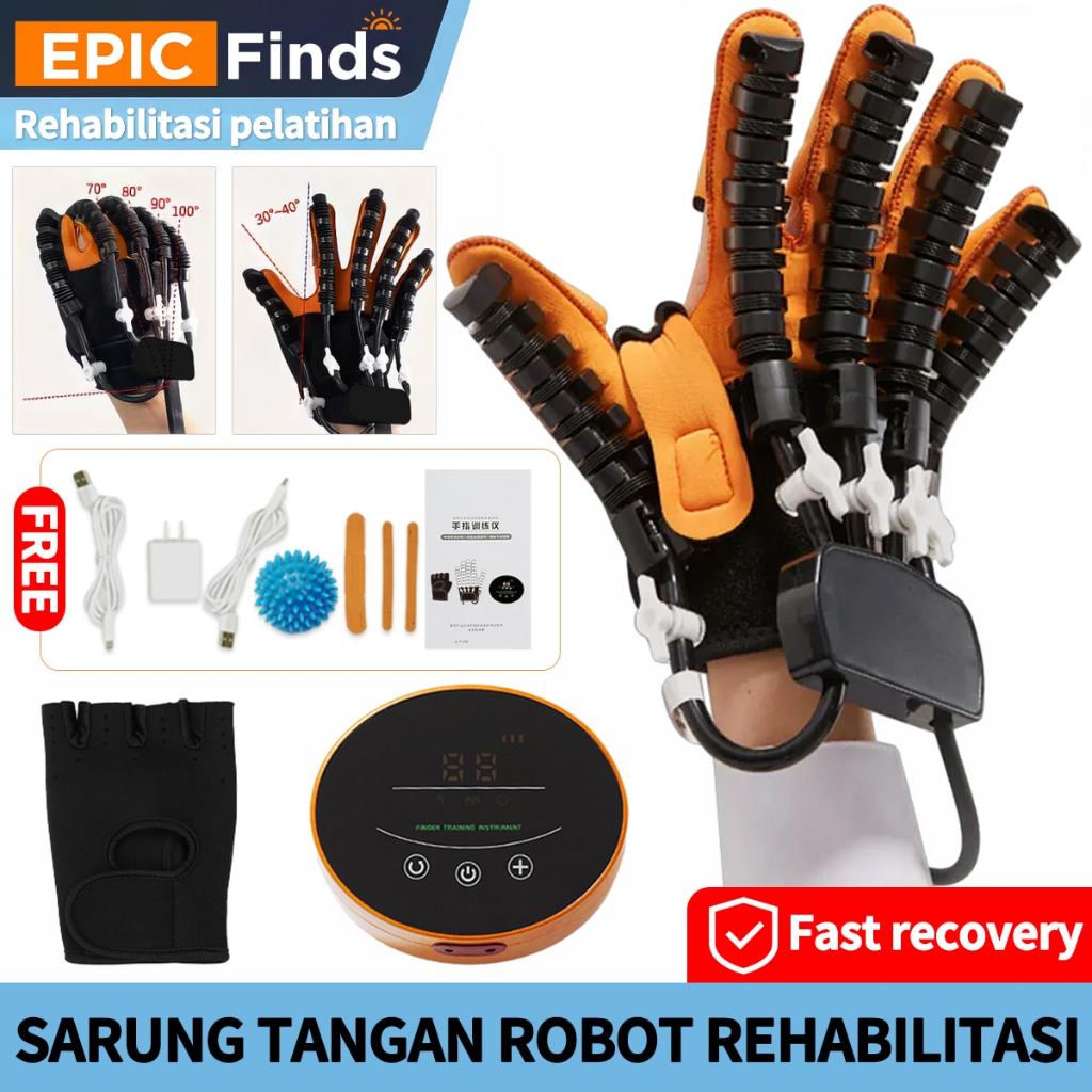 Jual Sarung Tangan Robot Rehabilitasi Smart Rechargeable Portable Alat ...