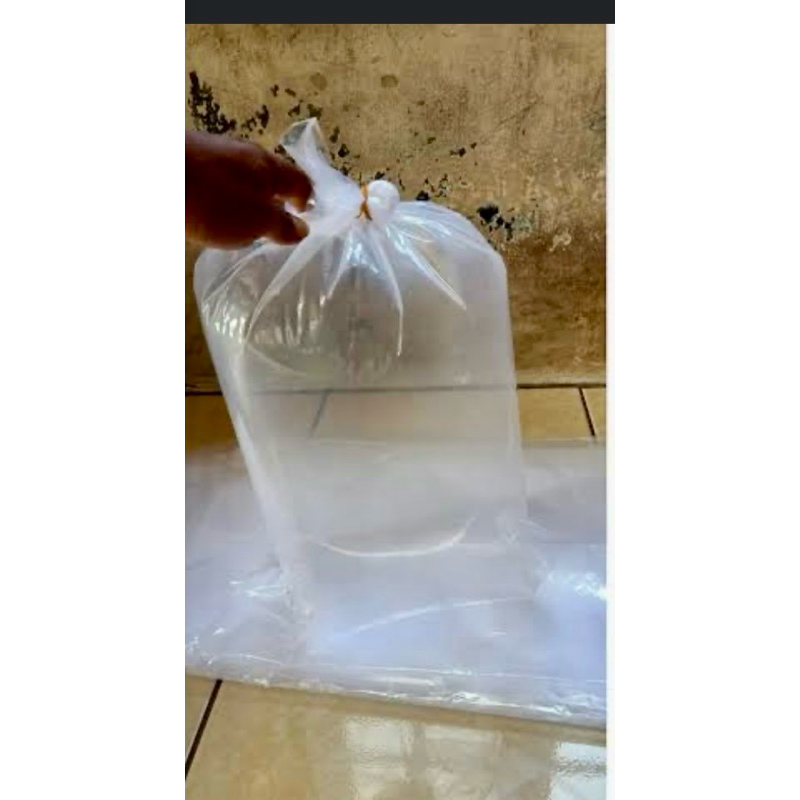 Jual plastik packing ikan ukuran P :90cm L :40cm paket 2 biji | Shopee ...