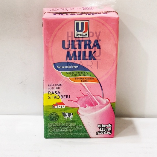 Jual [HALAL] ULTRA MILK 125 ML/ULTRA MILK DUS/ULTRAMILK KARTON FRESH ...