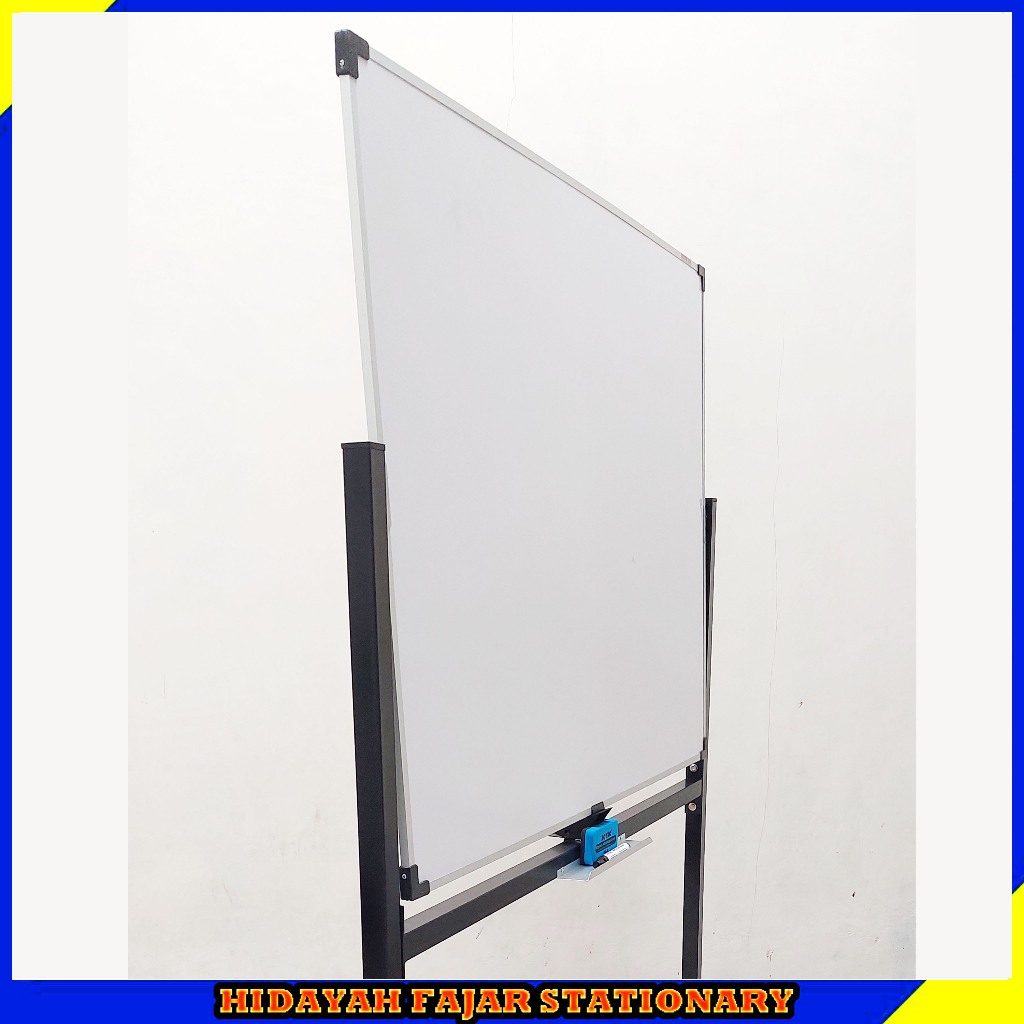 Jual Papan Tulis Whiteboard Standing 90 x 120 | Shopee Indonesia