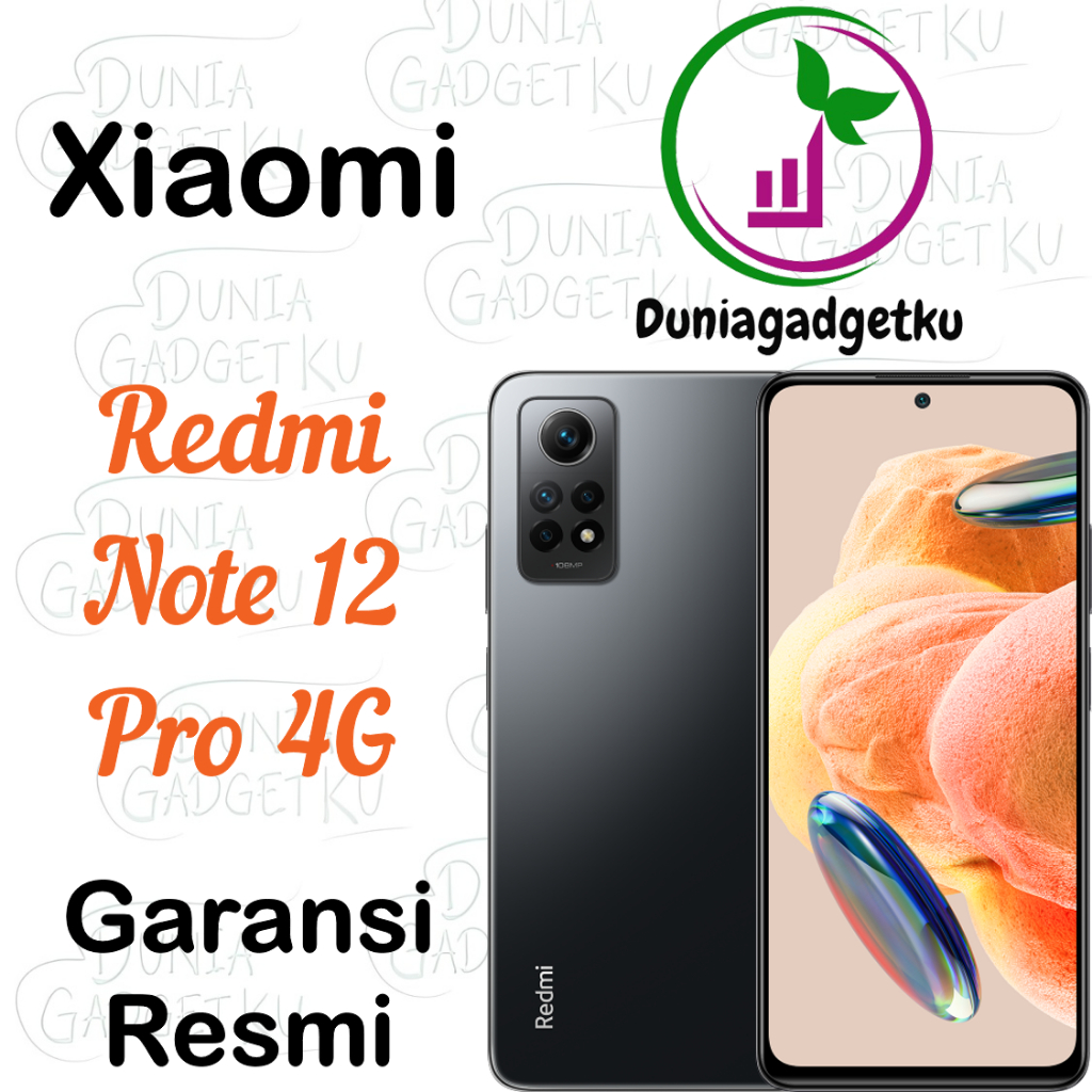 Jual Xiaomi Redmi Note 12 Pro 4G [6/128GB] [8/256GB] Garansi Resmi Xiaomi Indonesia | Shopee ...