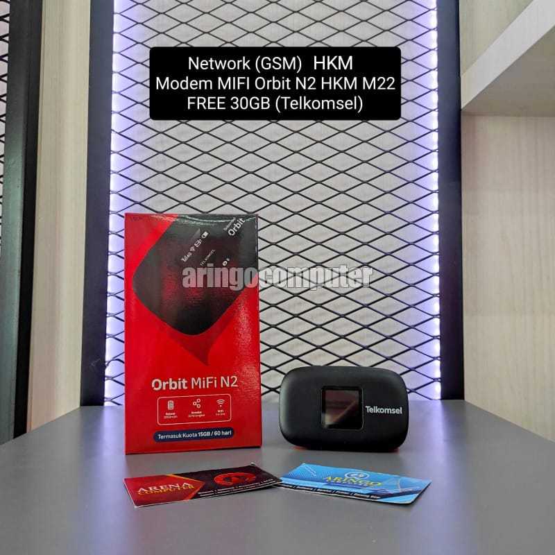 Jual Network (GSM) HKM Modem MIFI Orbit N2 HKM M22 - FREE 15GB ...