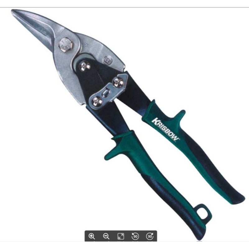 Jual Gunting Baja Ringan Krisbow 10 inch ( kanan ) original ( Hijau ...