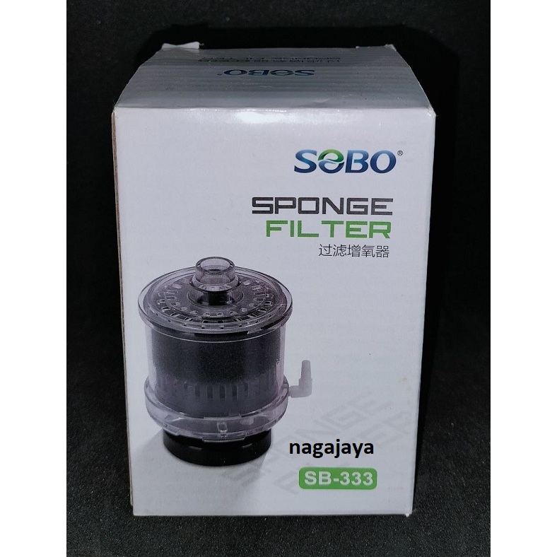 Jual FILTER sponge filter sobo sb 333 biofoam busa filter aquarium ...