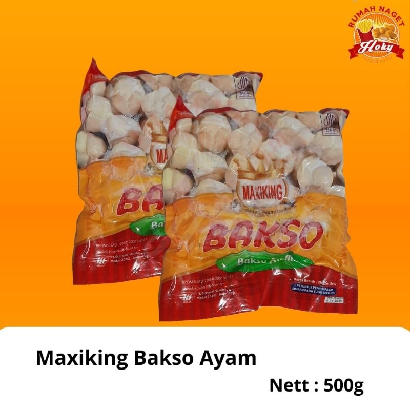 Jual Maxiking Bakso Ayam 500g | Shopee Indonesia