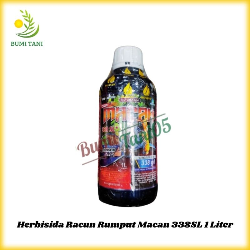 Jual Herbisida Racun Rumput Macan 338SL 1 Liter | Shopee Indonesia